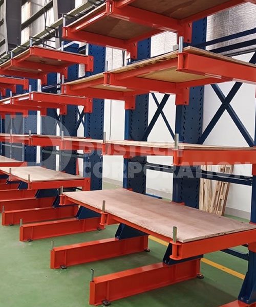 DUSTECH CORPORATION | Cantilever Steel Racks